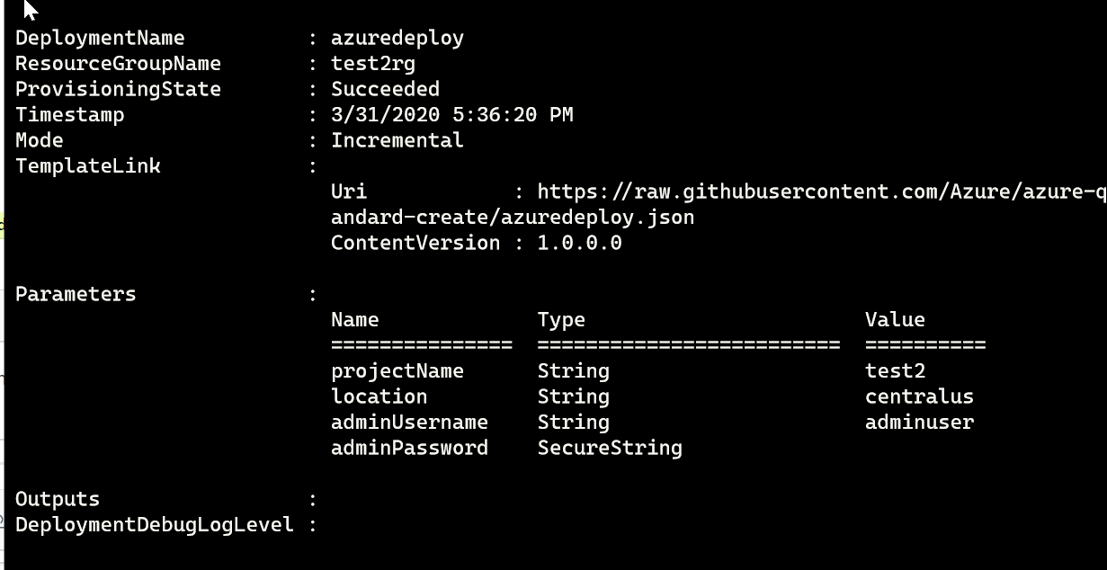Template Json Incomplete · Issue 50723 · Microsoftdocsazure Docs · Github