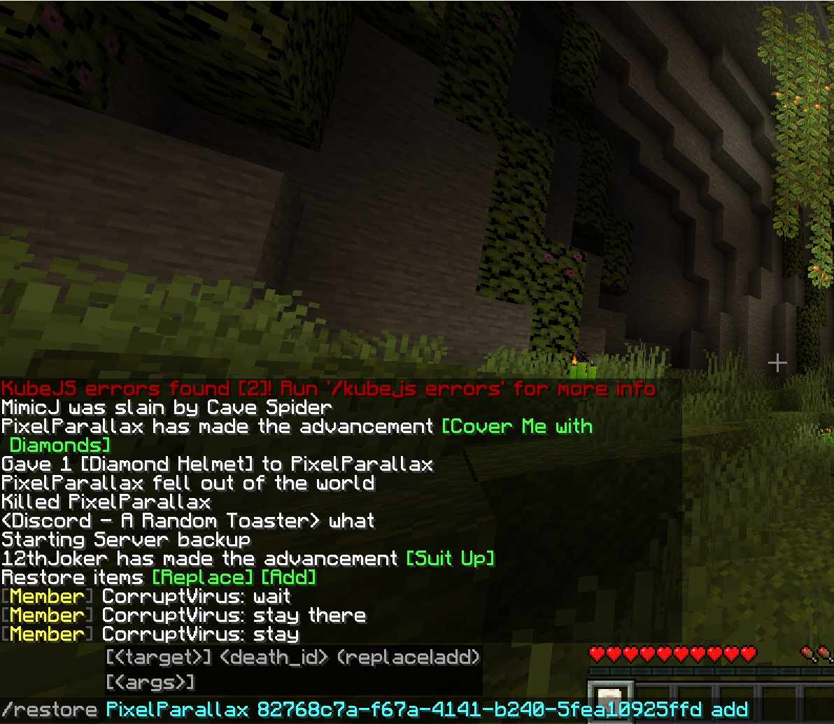 [Bug]: FTB STONEBLOCK 3 - Gravestones /restore command not working. · Issue #1778 · FTBTeam/FTB ...