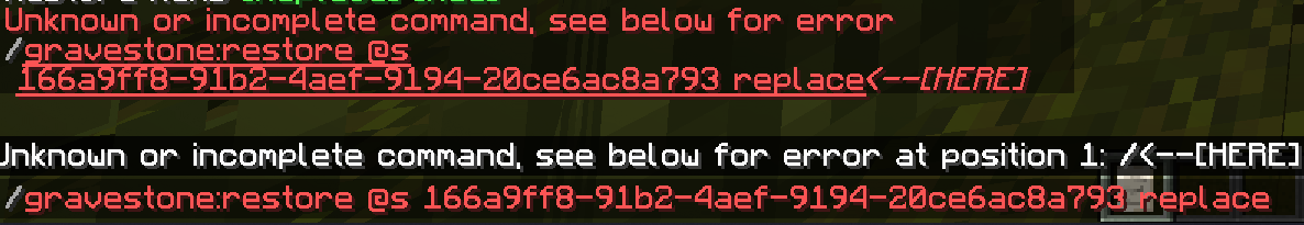 [Bug]: FTB STONEBLOCK 3 - Gravestones /restore command not working. · Issue #1778 · FTBTeam/FTB ...