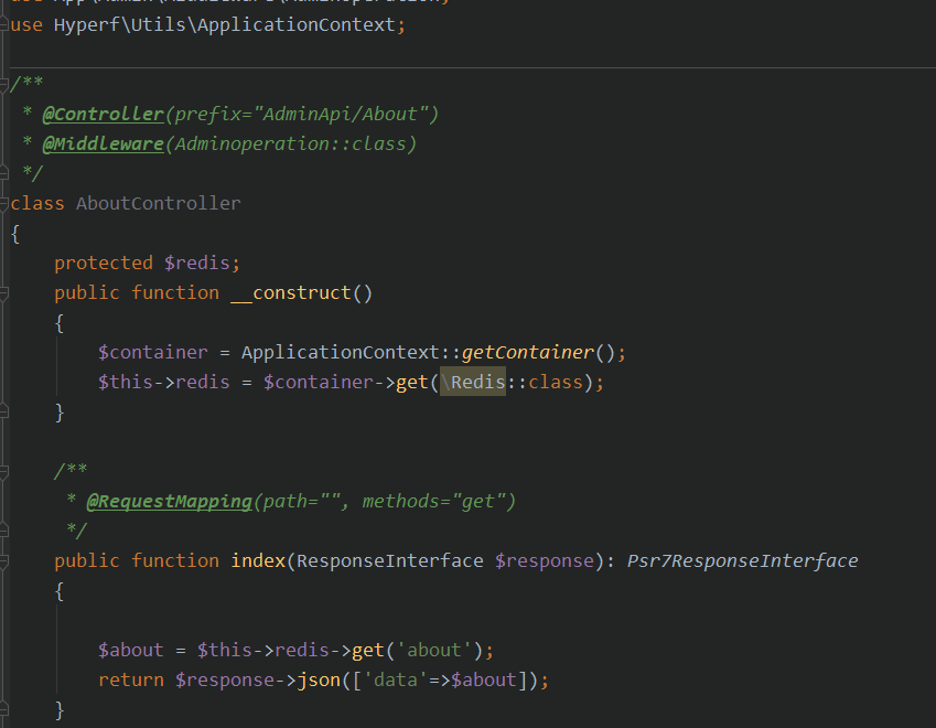[BUG] 使用hyperf/redis出现错误 · Issue #923 · hyperf/hyperf · GitHub