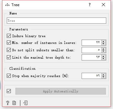The parameter settings of the model are garbled · Issue #5133 · biolab ...