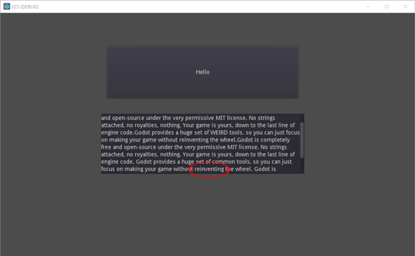 TextEdit VScroll auto-jumping to new location on clicking. · Issue #42762 · godotengine/godot ...