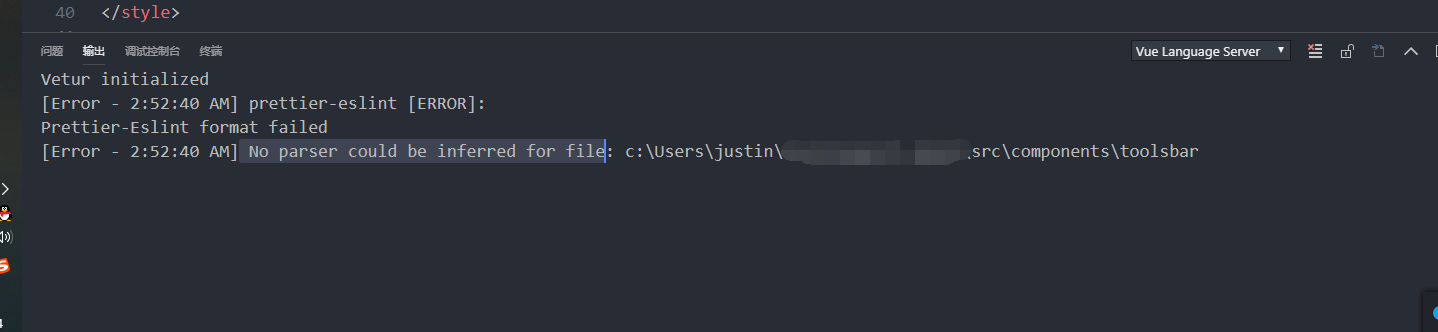 prettier-code formatter not work · Issue #59686 · microsoft/vscode · GitHub