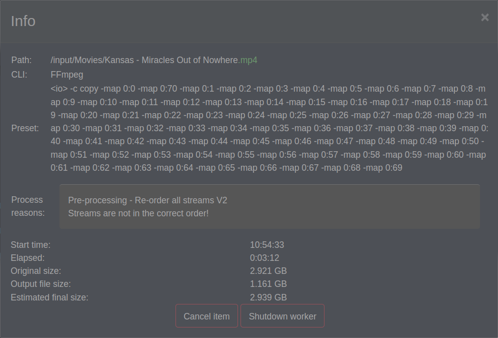 Tdarr making videos larger when compressed and/or never finishing ...