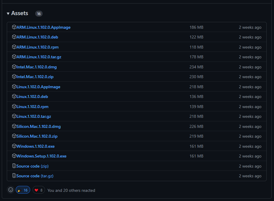 Where is the M1 Version of Pulsar Beta 102? · Issue #413 · pulsar-edit/pulsar · GitHub