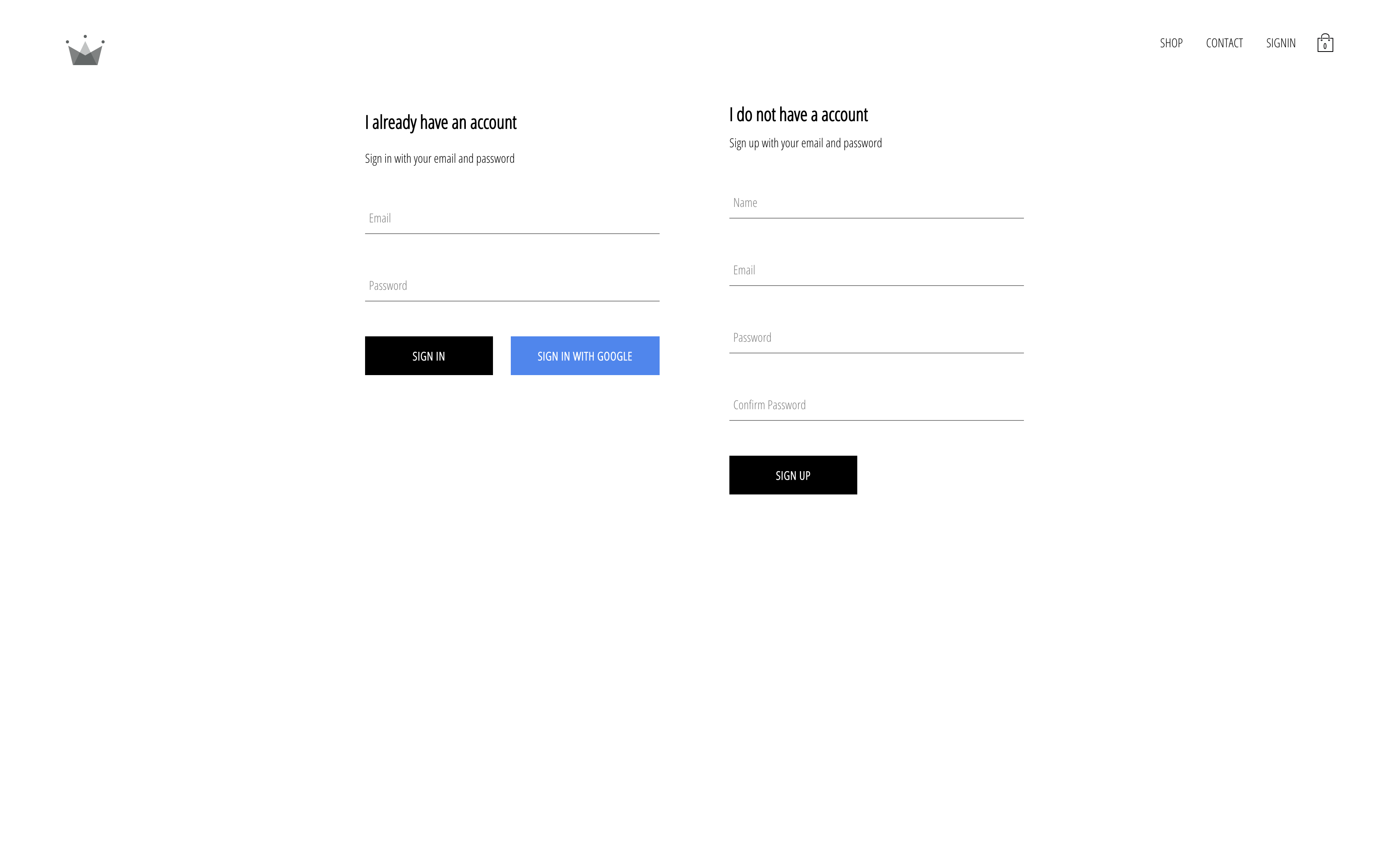 GitHub - rgiri1706/ecommerce-react: A Ecommerce application made using firebase for login ...