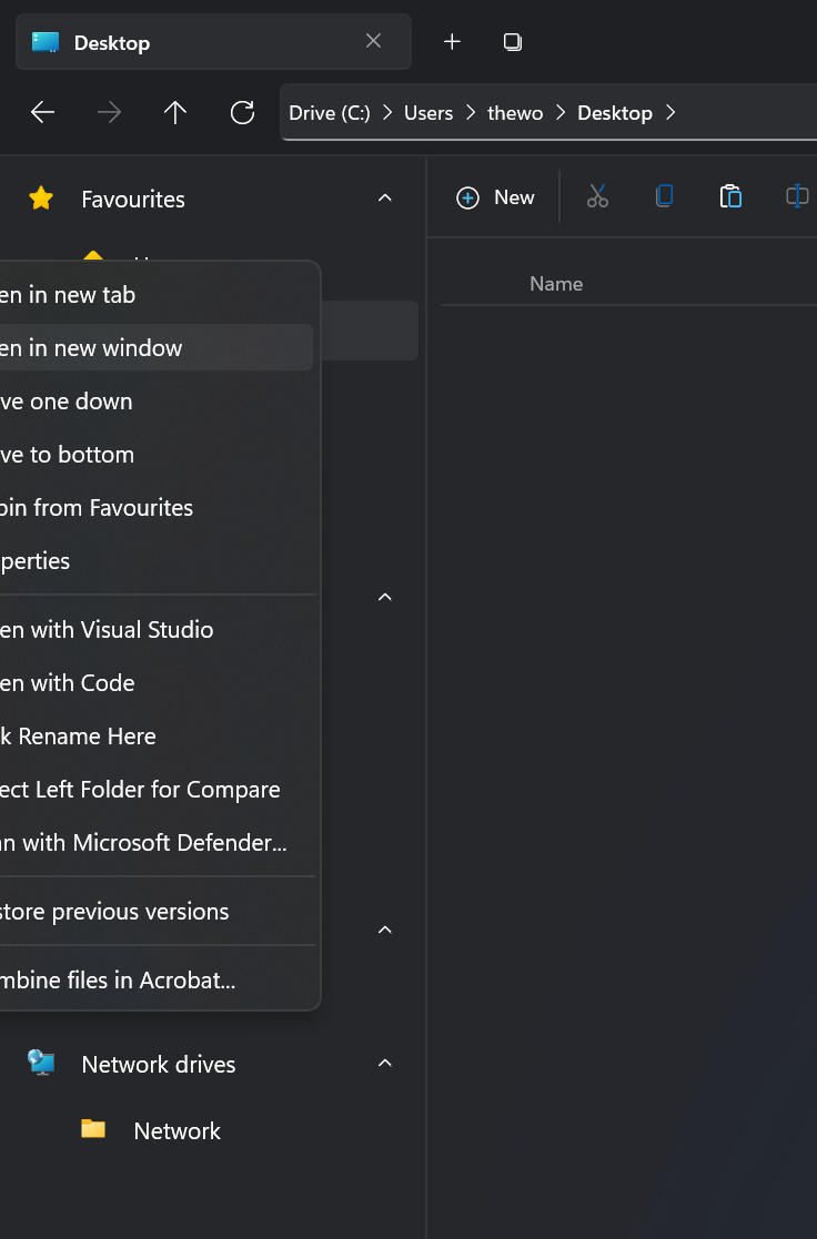 Context menus appearing off screen when clicking near the edge of the ...