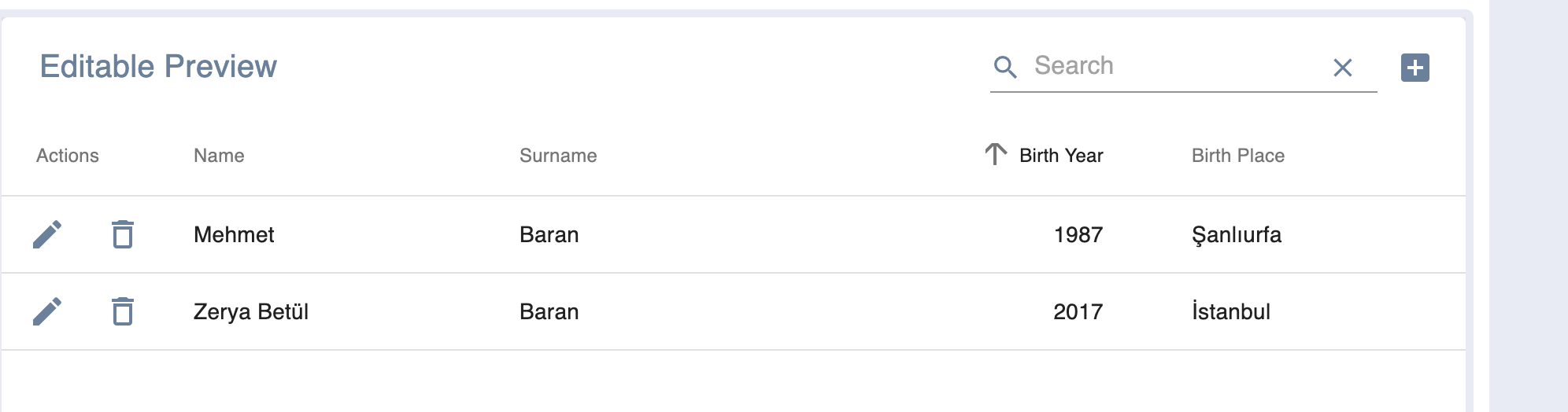 Numeric Cell Header Alignment · Issue #1110 · mbrn/material-table · GitHub
