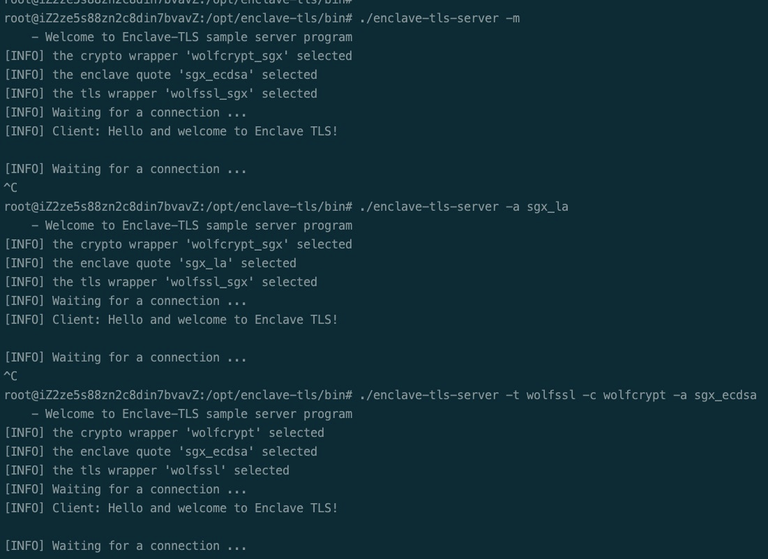 enclave-tls: invalid loading order · Issue #841 · inclavare-containers/inclavare-containers · GitHub