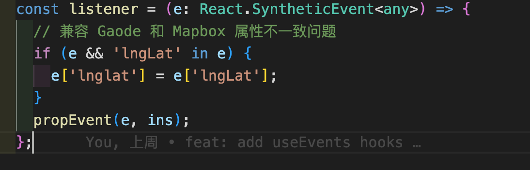 高德(lnglat) 和 MapBox(lngLat) 绑定鼠标事件 经纬度字段名不一致 · Issue #1264 · antvis/L7 · GitHub