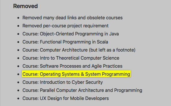 Why was "CS 162: Operating Systems and Systems Programming" removed? · Issue #499 · ossu ...