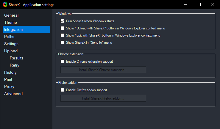 ShareX doesn't start at bootup · Issue #5475 · ShareX/ShareX · GitHub