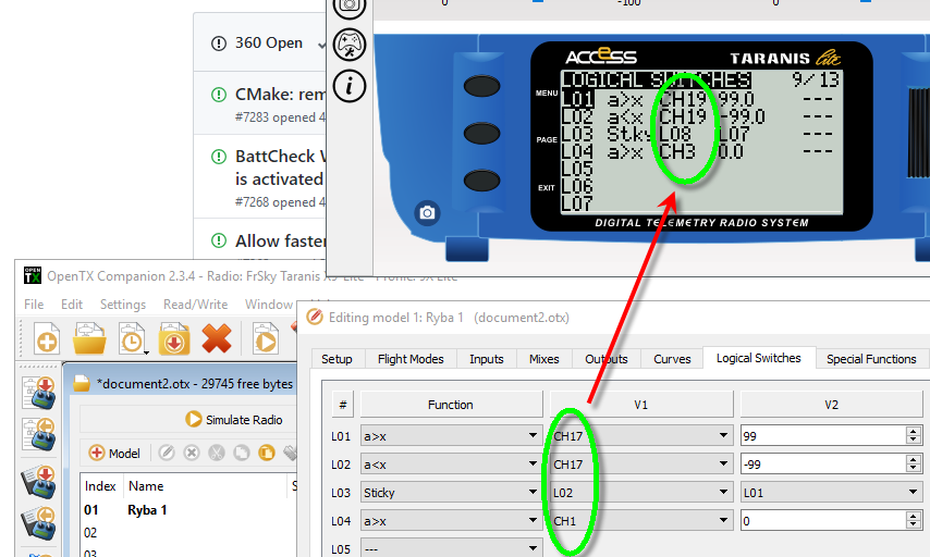 X9-lite companion simulator logic switches error · Issue #7285 · opentx/opentx · GitHub
