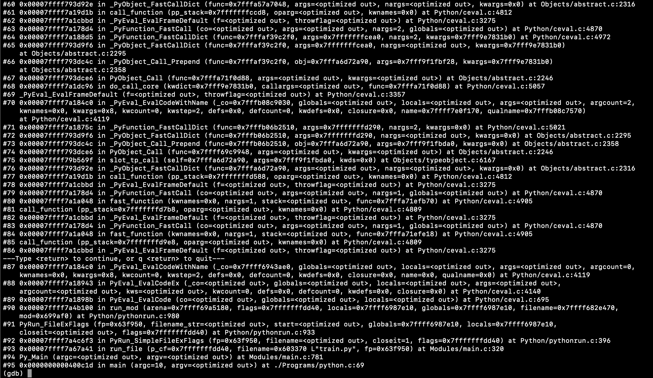 Segmentation Fault Core Dumped Using Code Of Cyclegan On Cpu · Issue 15699 · Pytorchpytorch