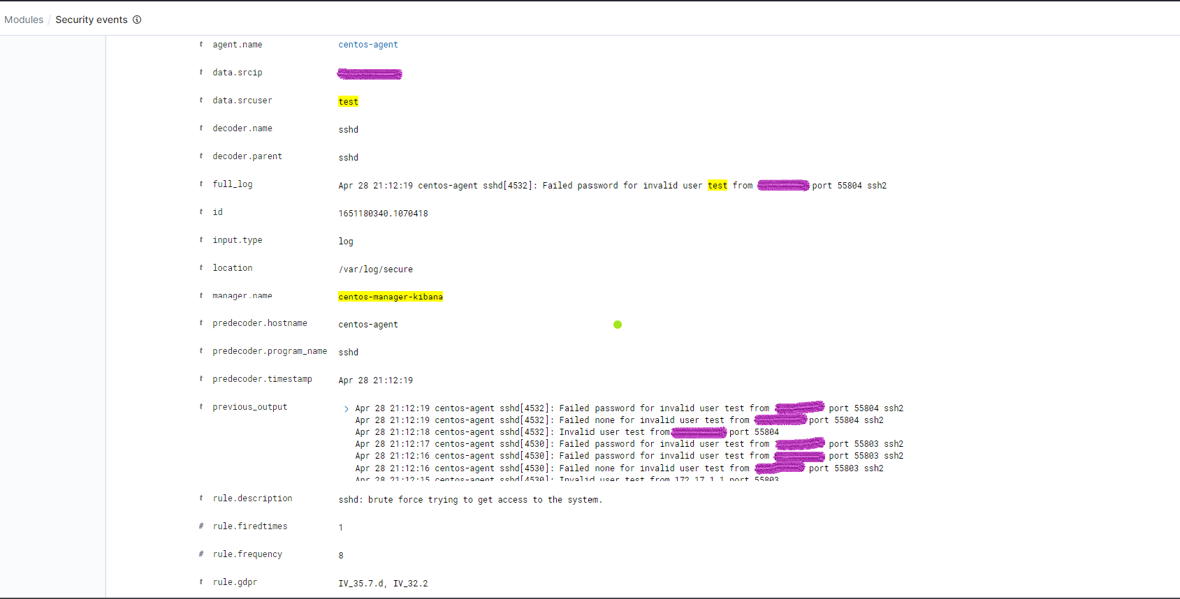 E2E Research: Brute force · Issue #2838 · wazuh/wazuh-qa · GitHub