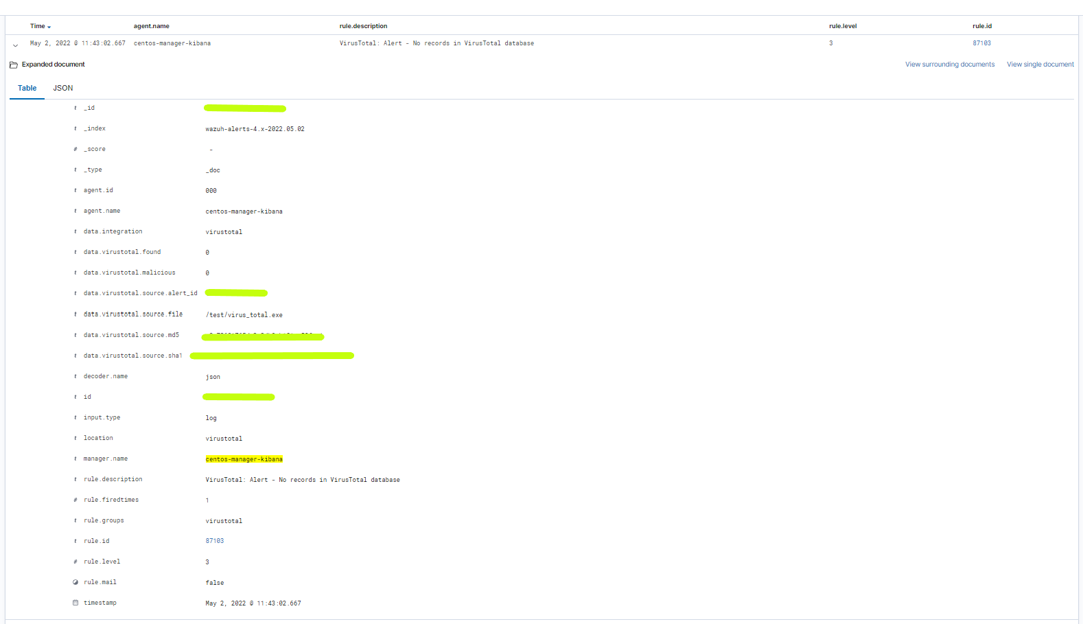 E2E Research: Virustotal · Issue #2846 · wazuh/wazuh-qa · GitHub