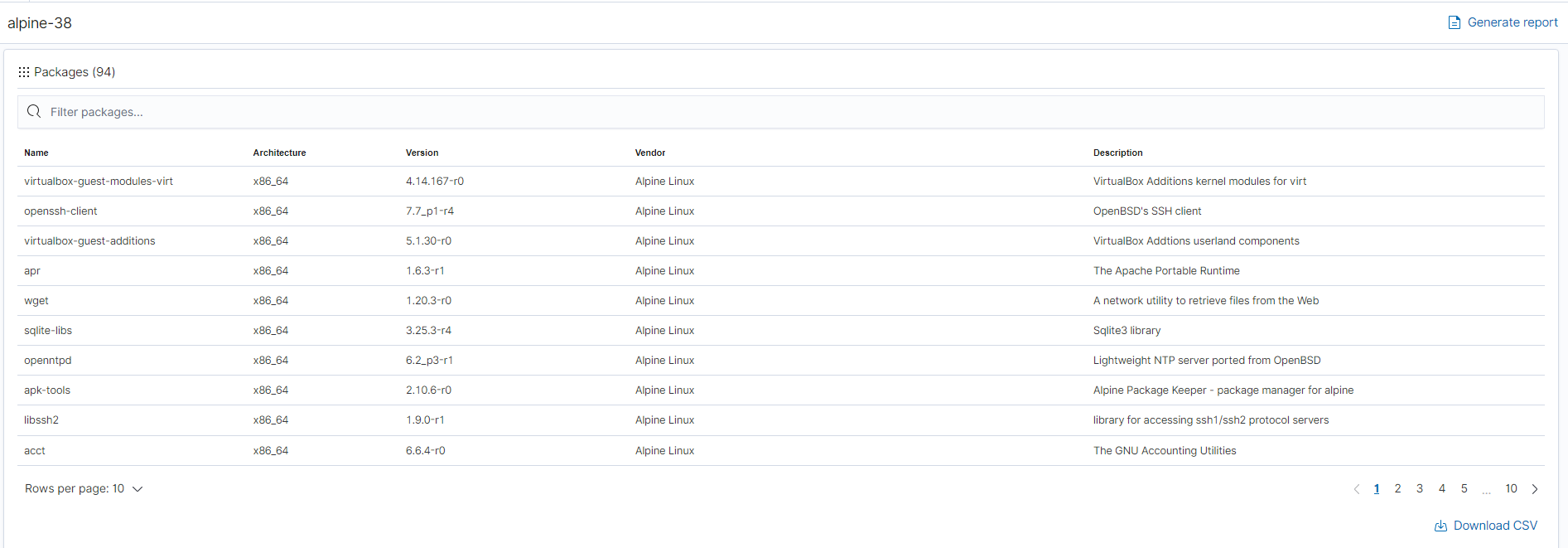 Test Alpine Linux package inventory support · Issue #3793 · wazuh/wazuh ...