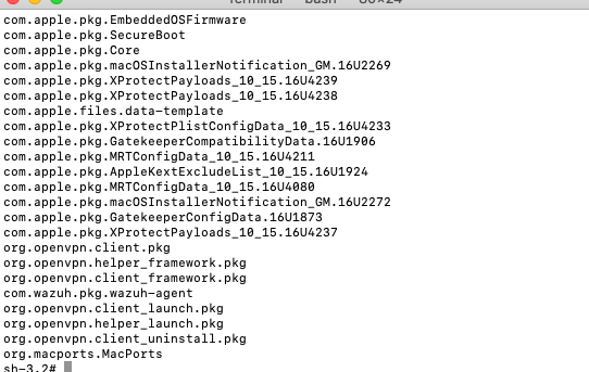Enable detect installed packages on MacOS · Issue #3785 · wazuh/wazuh-qa · GitHub