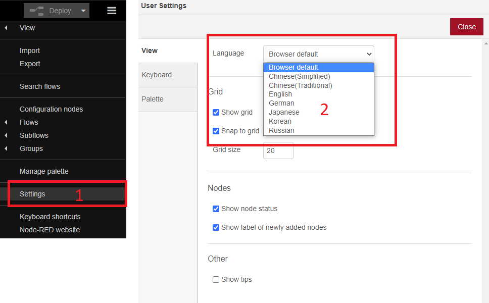 How can I change the language? · Issue #19 · fellinga/node-red-contrib-ui-time-scheduler · GitHub