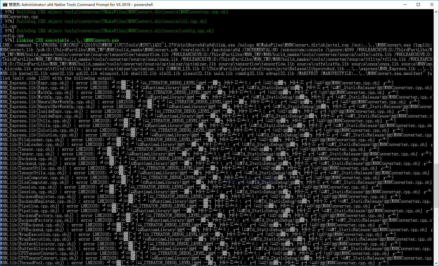 windows转换模型错误 · Issue #474 · alibaba/MNN · GitHub