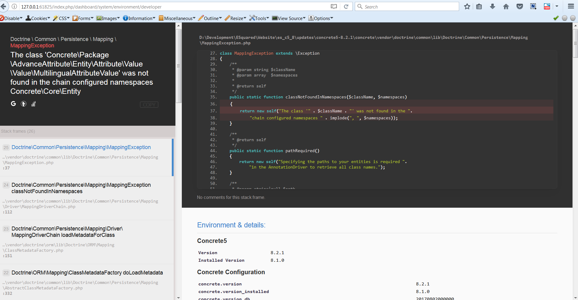 [v8.1.0 Upgrade to v8.2.1] - Upgrade fails · Issue #5801 · concretecms/concretecms · GitHub