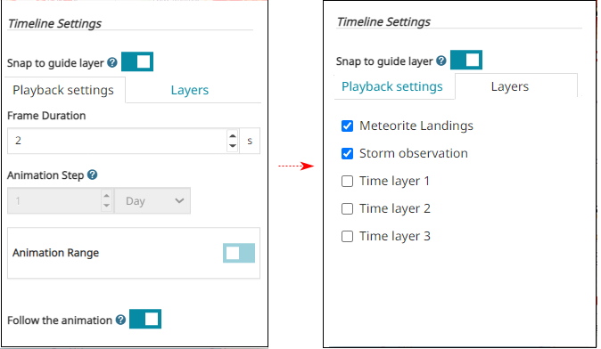 Exclude some layers from timeline · Issue #8767 · geosolutions-it/MapStore2 · GitHub