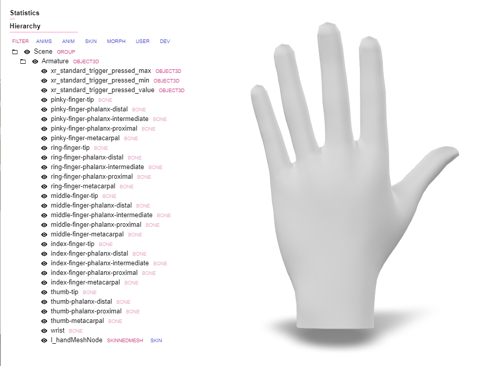 Latest version of hands doesn't have skinning anymore · Issue #233 ...