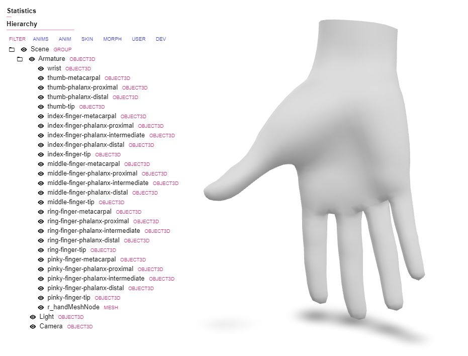 Latest version of hands doesn't have skinning anymore · Issue #233 ...