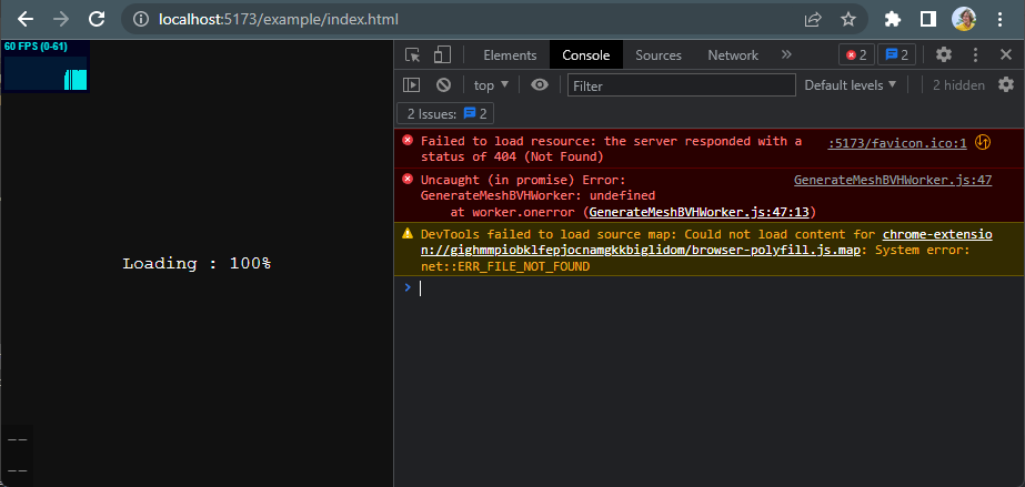 Switching bundler to `vite` instead of `parcel` breaks web workers · Issue #355 · gkjohnson ...