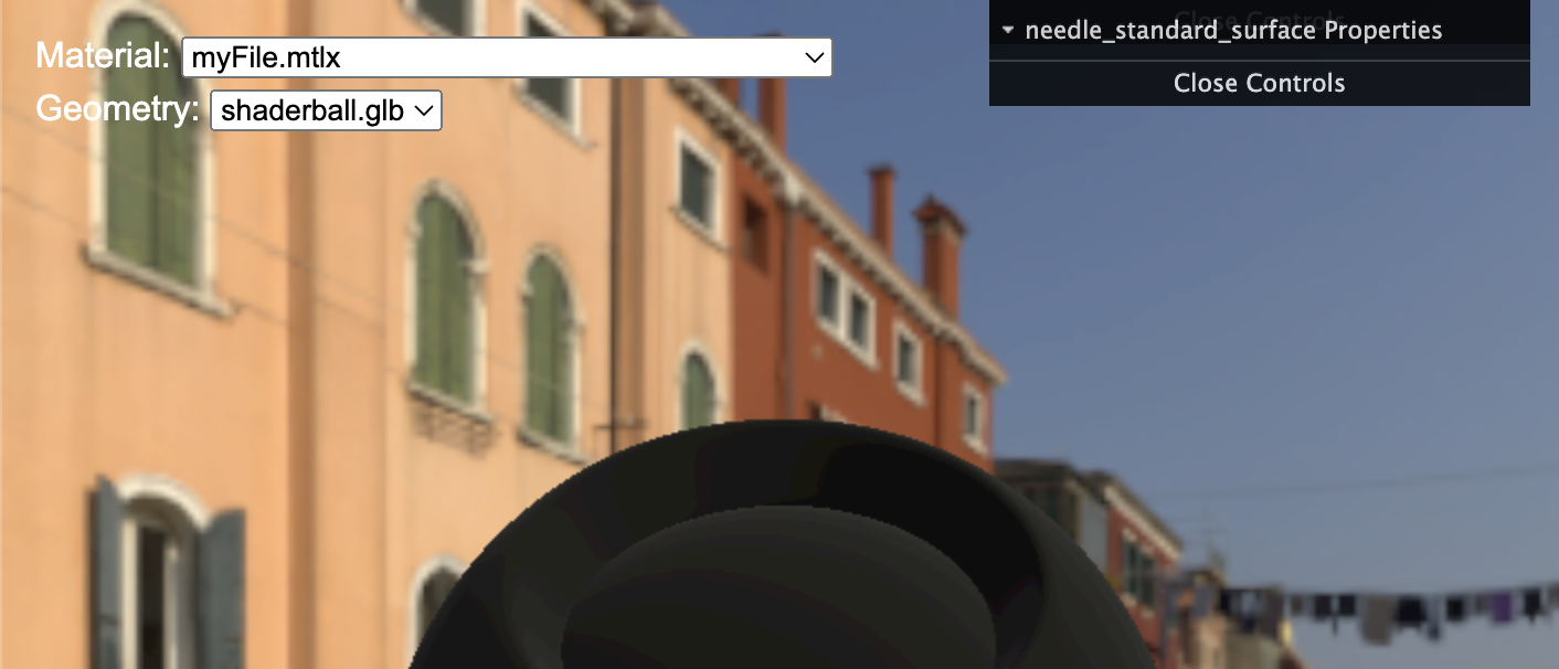 Web Viewer: not all inputs are displayed · Issue #1474 · AcademySoftwareFoundation/MaterialX ...