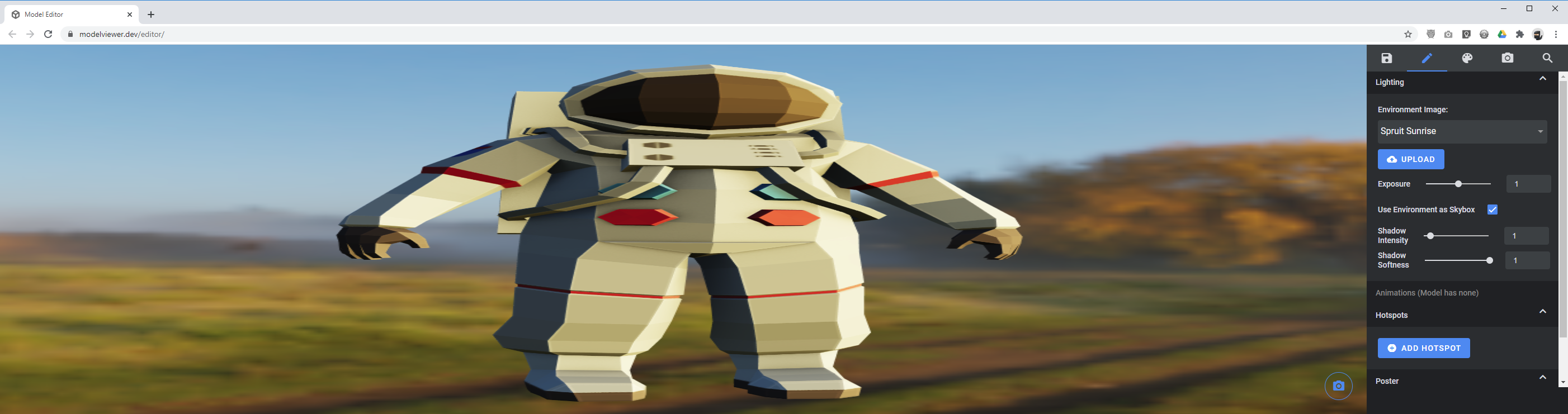 modelviewer.dev/editor poster workflow is broken / weird · Issue #1428 ...