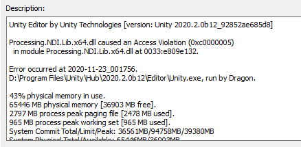 Crash: NDIlib_util_P216_to_V210 · Issue #100 · keijiro/KlakNDI · GitHub