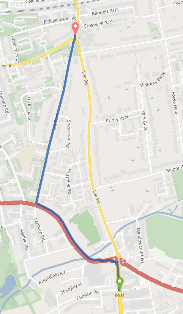 Graphhopper takes an indirect route instead of a direct road · Issue ...