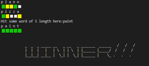 GitHub - anguzz/wordle: terminal wordle program