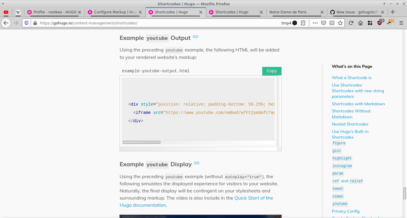 Code blocks automatically get expanded to overlay toc making it harder to read any of them ...