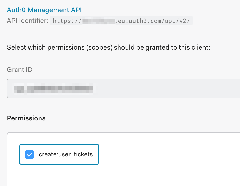 403 Forbidden: Insufficient scope, expected any of: create:user_tickets · Issue #195 · go-auth0 ...