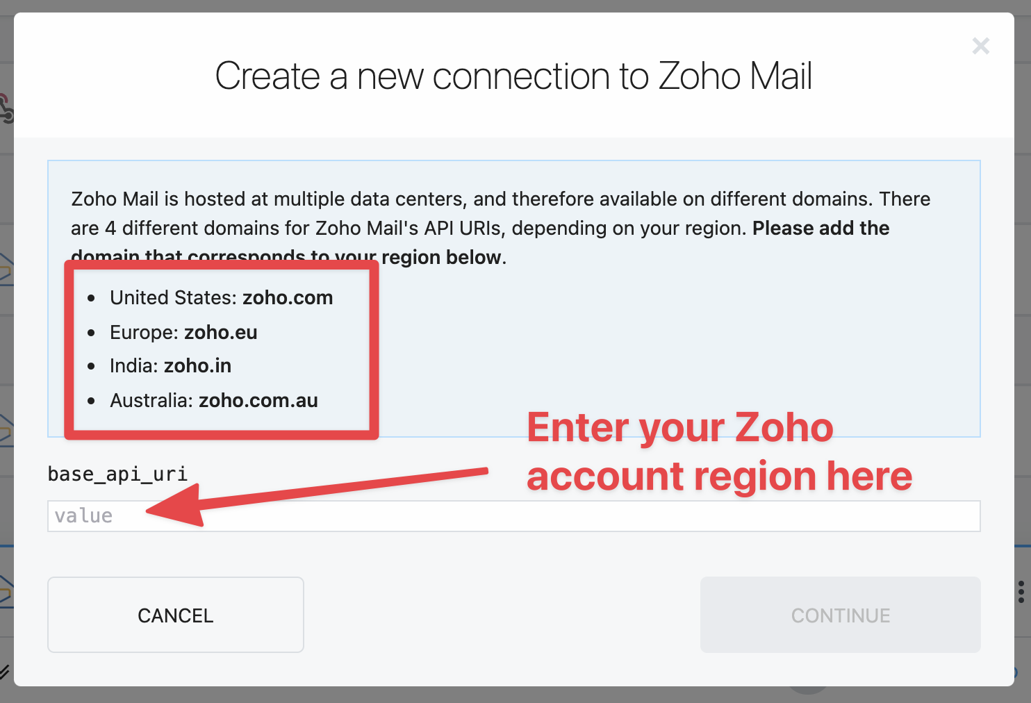 [BUG] Zoho.com auth failure · Issue #2167 · PipedreamHQ/pipedream · GitHub
