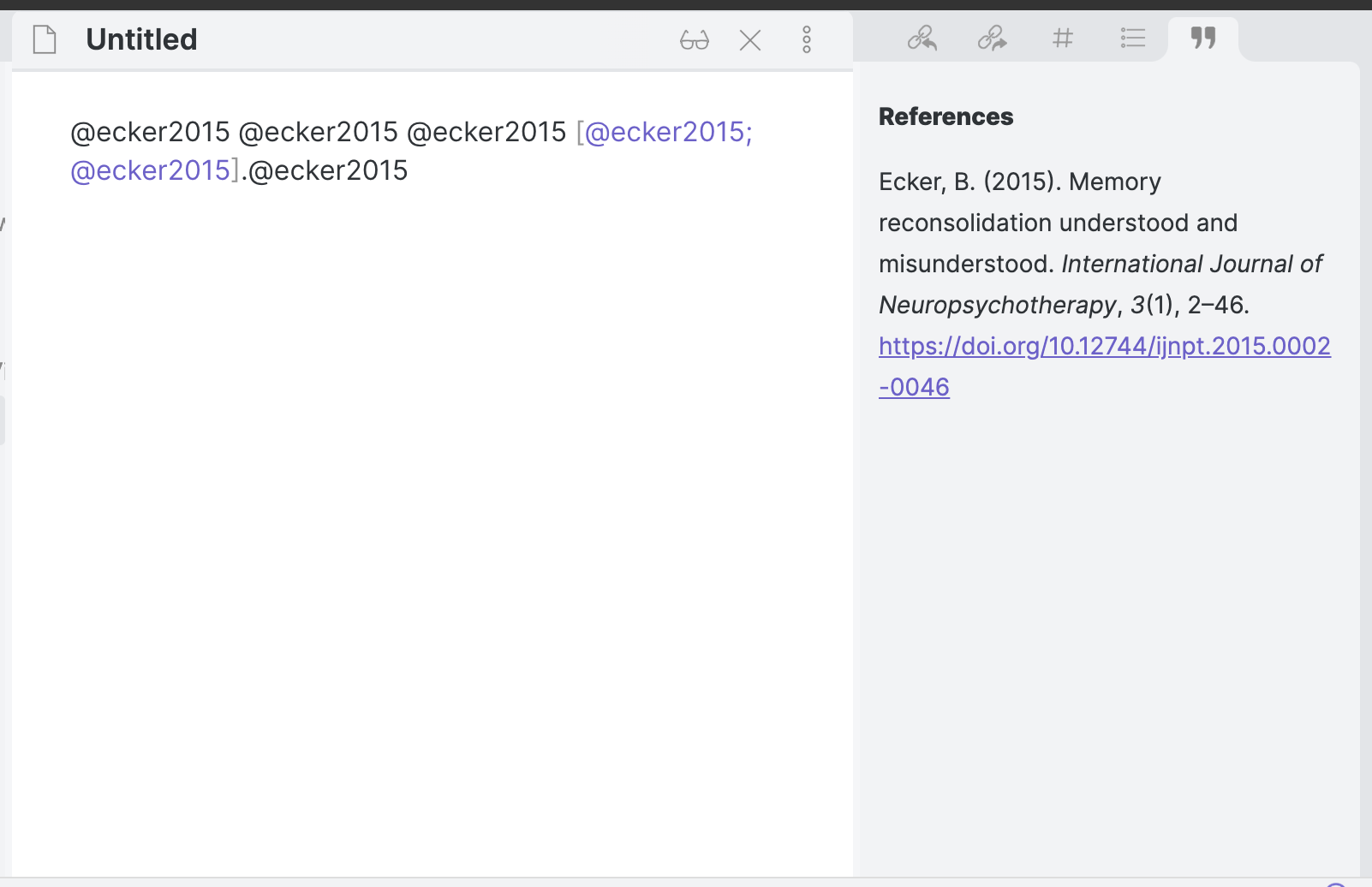 Handling when the same citekey is used more than once in an article · Issue #7 · mgmeyers ...
