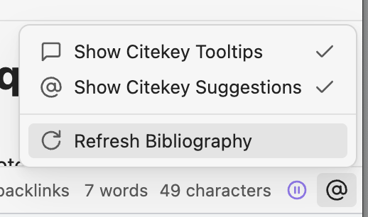 No reaction since V2 · Issue #64 · mgmeyers/obsidian-pandoc-reference-list · GitHub