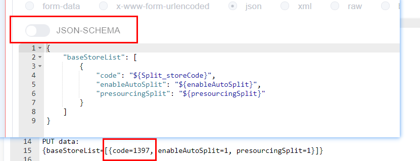 [BUG]接口中JOSN格式的数据请求中的:被系统替换成了=号 · Issue #20973 · metersphere/metersphere · GitHub