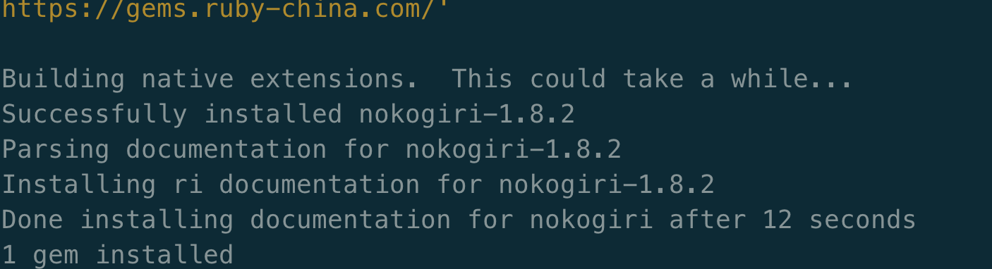 [install] · Issue #2212 · sparklemotion/nokogiri · GitHub