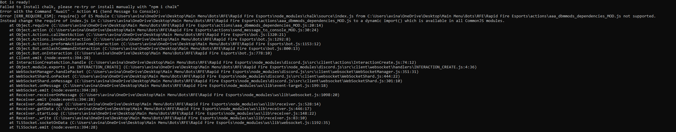 Await Response Action V2 bug · Issue #811 · dbm-network/mods · GitHub