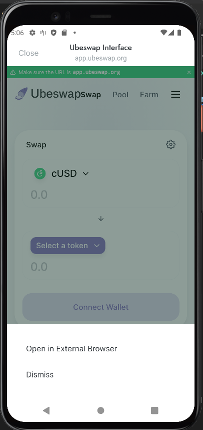 [In-app dapp webview] Option to open in external browser · Issue #2360 ...