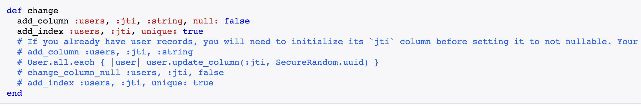 [Question] Does the login function add jti value on existing database ? · Issue #247 · waiting ...