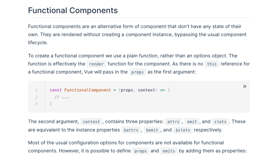 Why Tsx Function Componet Render Arguments Is Not Like Vue3 Org · Issue 885 · Vuejs