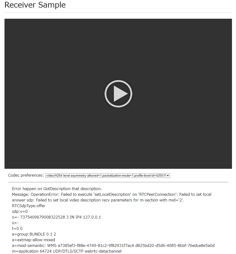 feat: Select video codec on WebApp by kannan-xiao4 · Pull Request #684 · Unity-Technologies ...