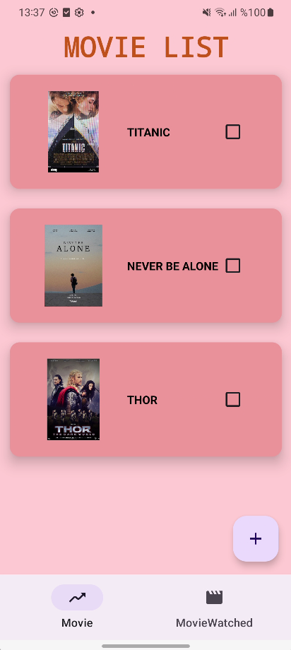 GitHub - fundaese/MoviePlus: Recyclerview, viewbinding, navigation are ...