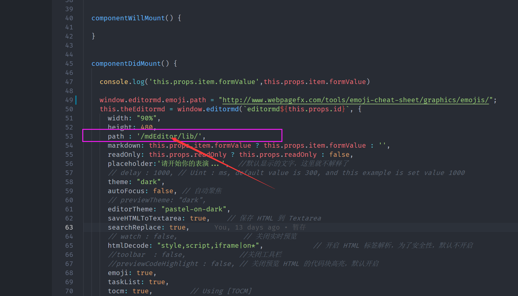 有没有大佬集成到react项目中啊？急求啊 · Issue #722 · pandao/editor.md · GitHub