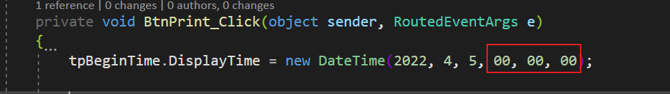 如何设置TimePicker的默认时间 · Issue #1151 · HandyOrg/HandyControl · GitHub