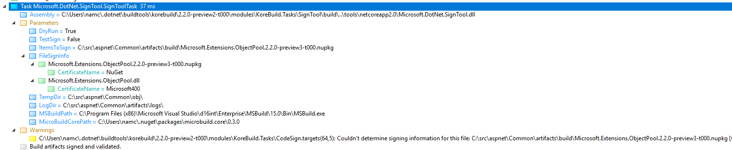 SignTool doesn't find certificate info for .nupkg files · Issue #986 · dotnet/arcade · GitHub